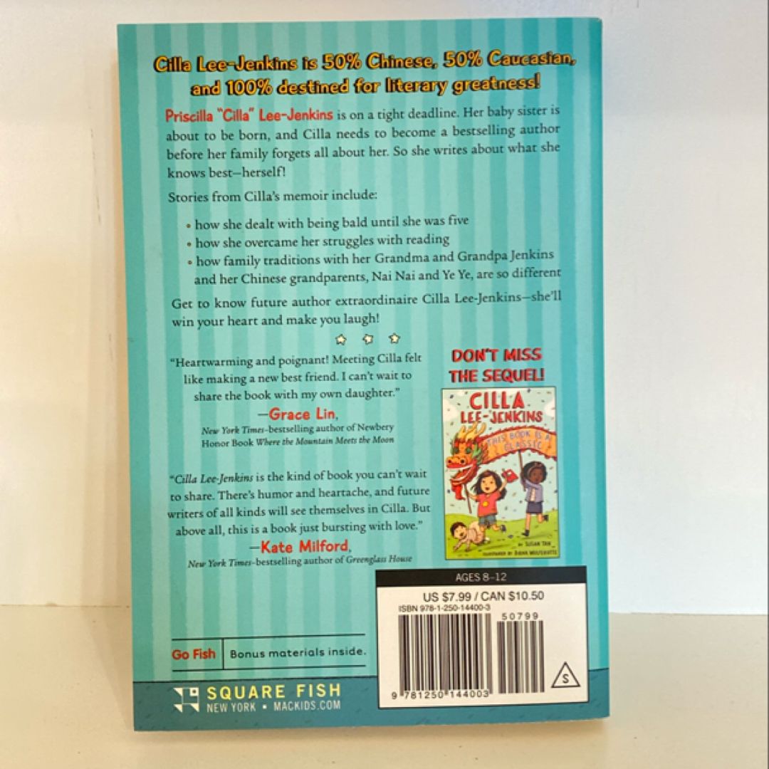 Cilla Lee-Jenkins: Future Author Extraordinaire by Susan Tan