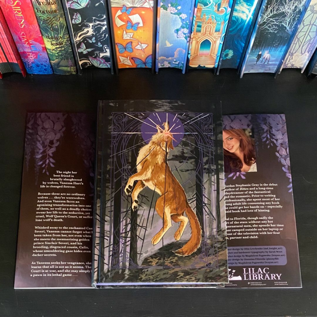 Bitten by Jordan Stephanie Gray - Lilac Library Special Edition! New ...
