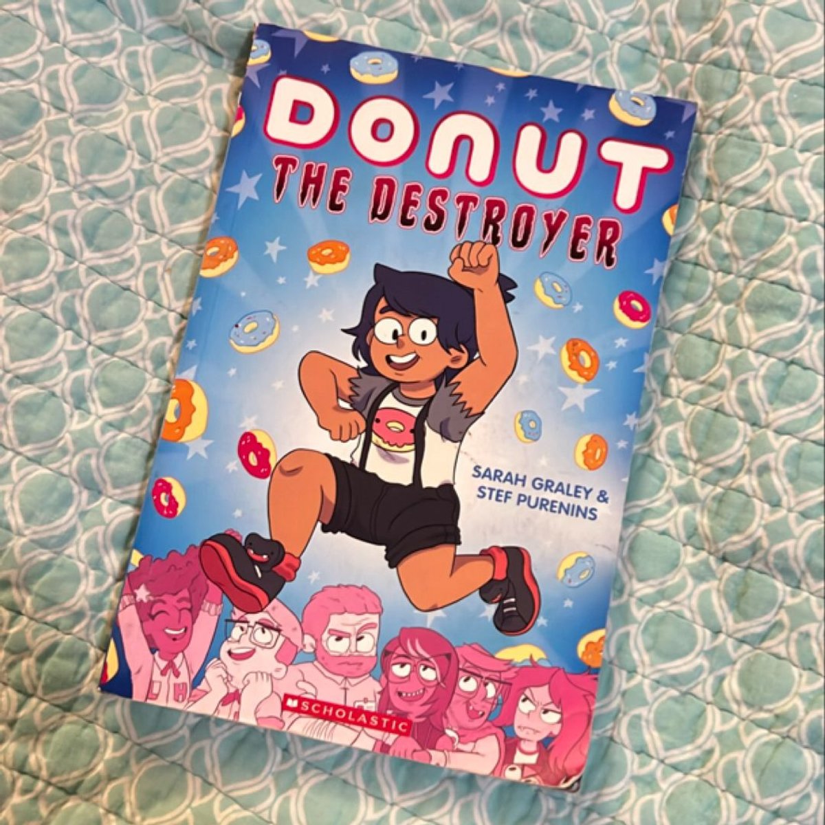 Donut the Destroyer: a Graphic Novel by Sarah Graley, Stef Purenins