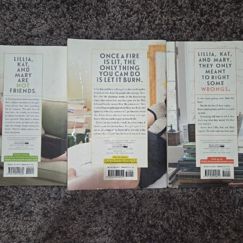 Burn for Burn Trilogy by Jenny Han and Siobhan Vivian, Paperback ...