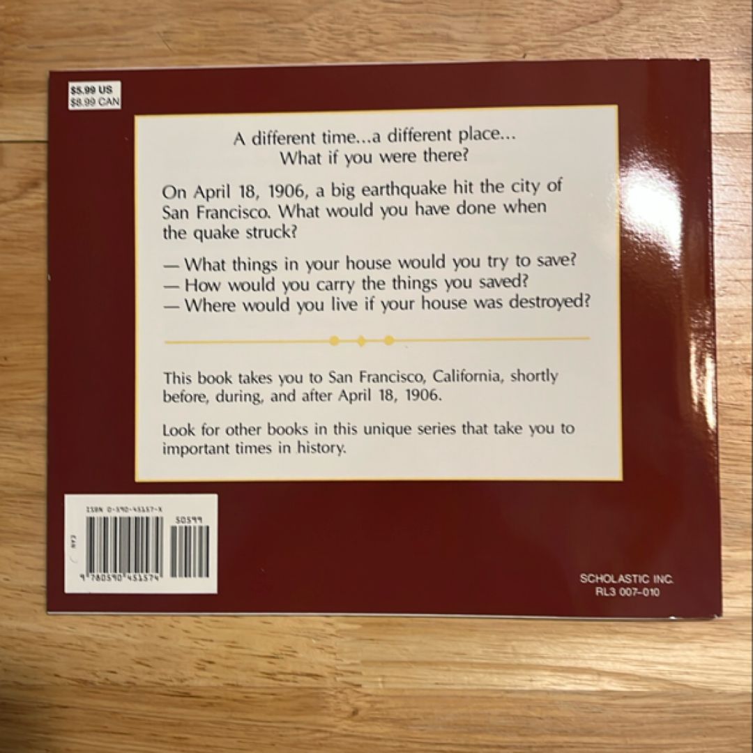 If You Lived at the Time of the Great San Francisco Earthquake by Ellen ...