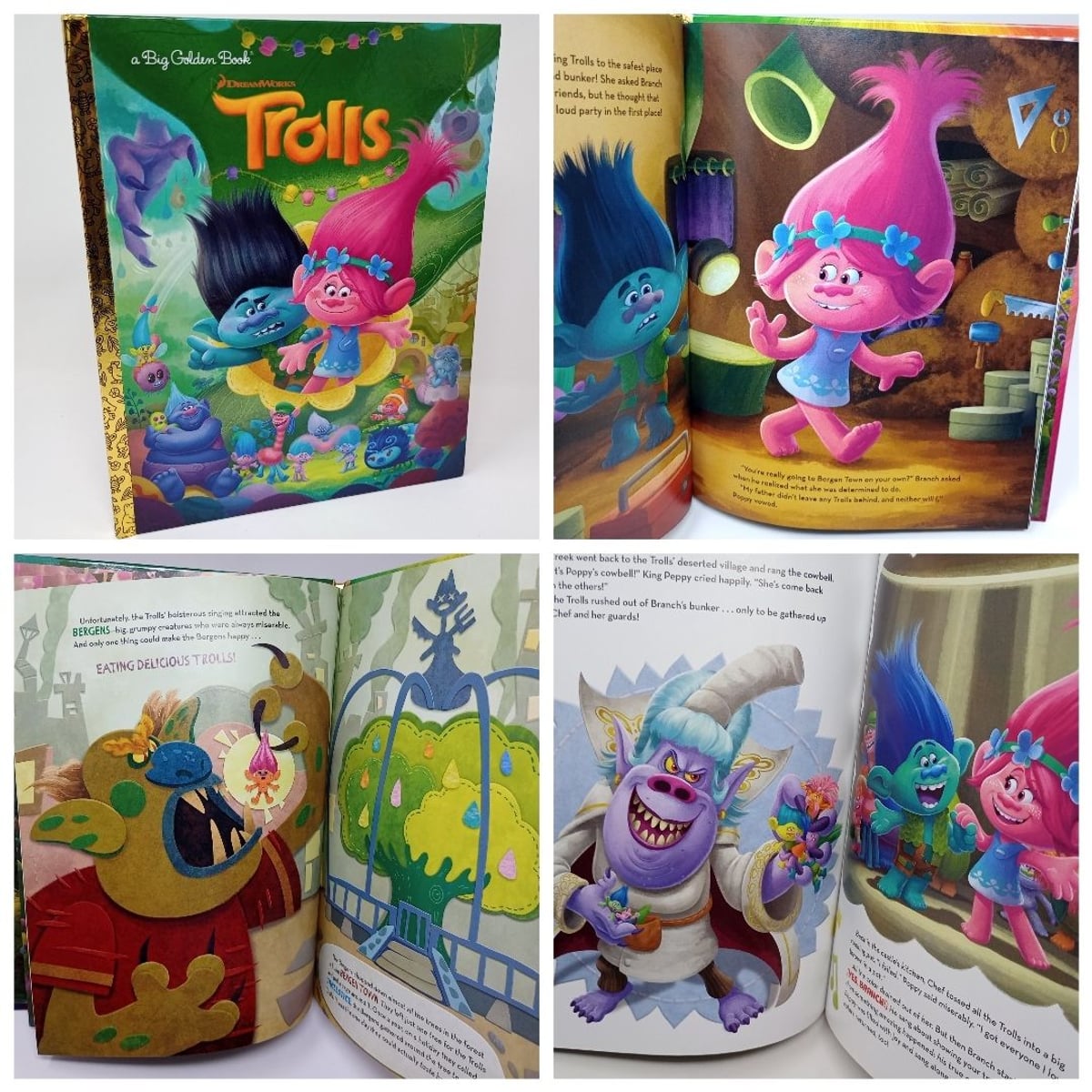 Trolls Big Golden Book (DreamWorks Trolls) by Golden Books