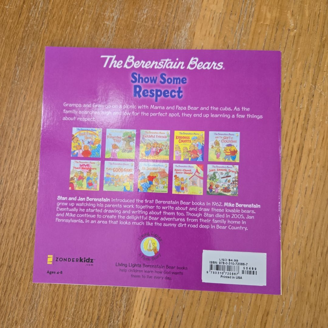 The Berenstain Bears Show Some Respect by Jan Berenstain, Mike Berenstain
