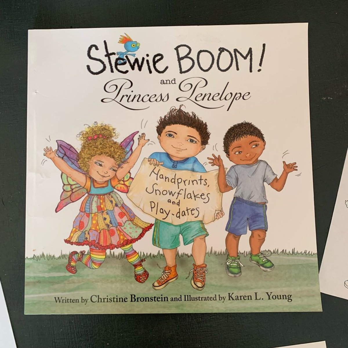 Stewie BOOM! and Princess Penelope: Handprints, Snowflakes and ...