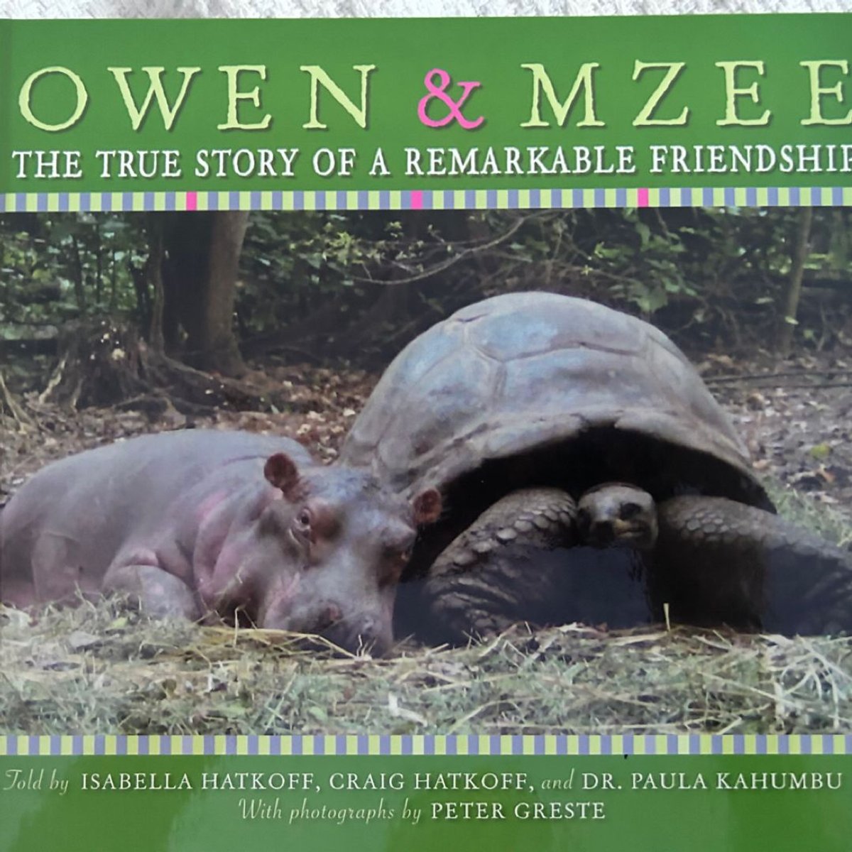 Owen and Mzee by Isabella Hatkoff, Craig Hatkoff, Peter Greste