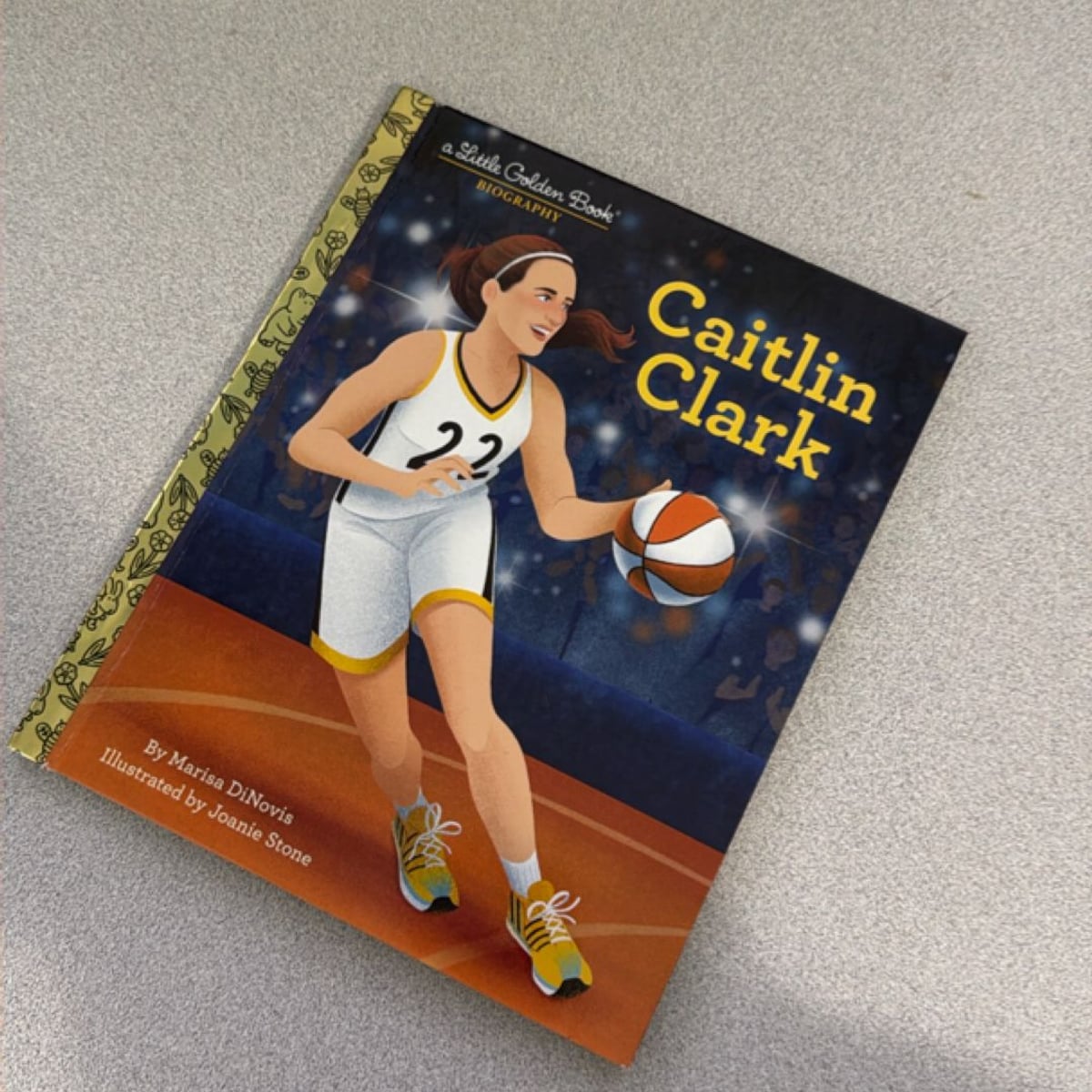 Caitlin Clark: a Little Golden Book Biography by Marisa DiNovis