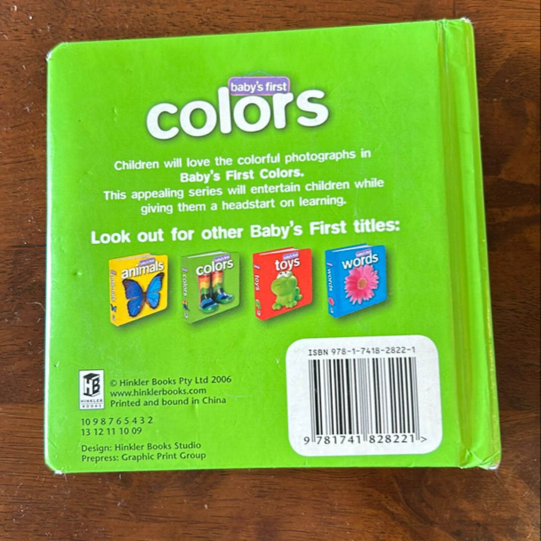 Baby's First Colors by Ideals Publications