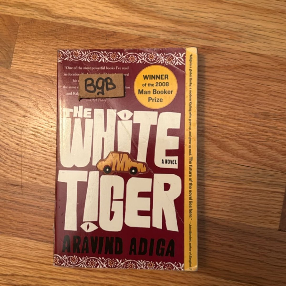 The White Tiger by Aravind Adiga