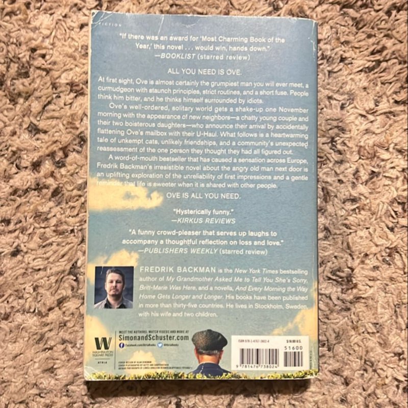 A Man Called Ove by Fredrik Backman, Paperback | Pangobooks