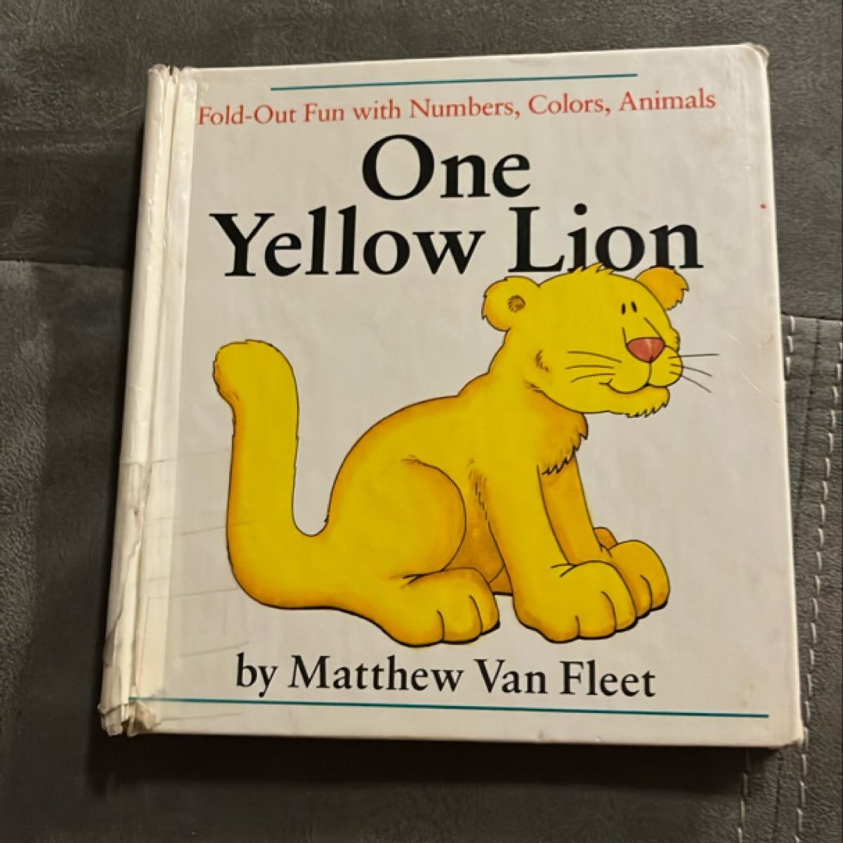 One Yellow Lion by Matthew Van Fleet