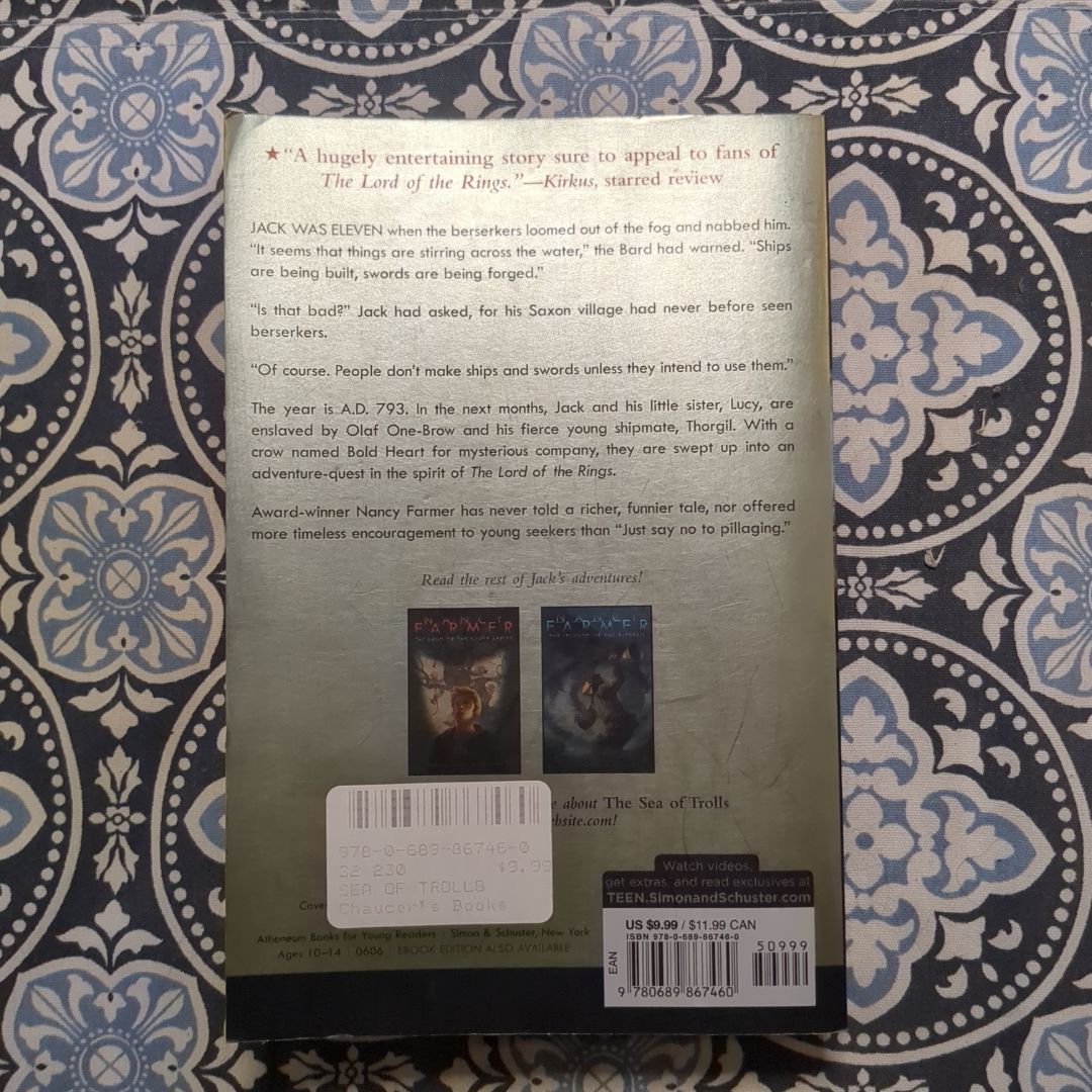 The Sea of Trolls by Nancy Farmer
