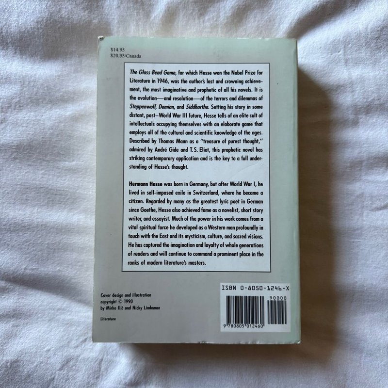 The Glass Bead Game by Herman Hesse, Paperback | Pangobooks