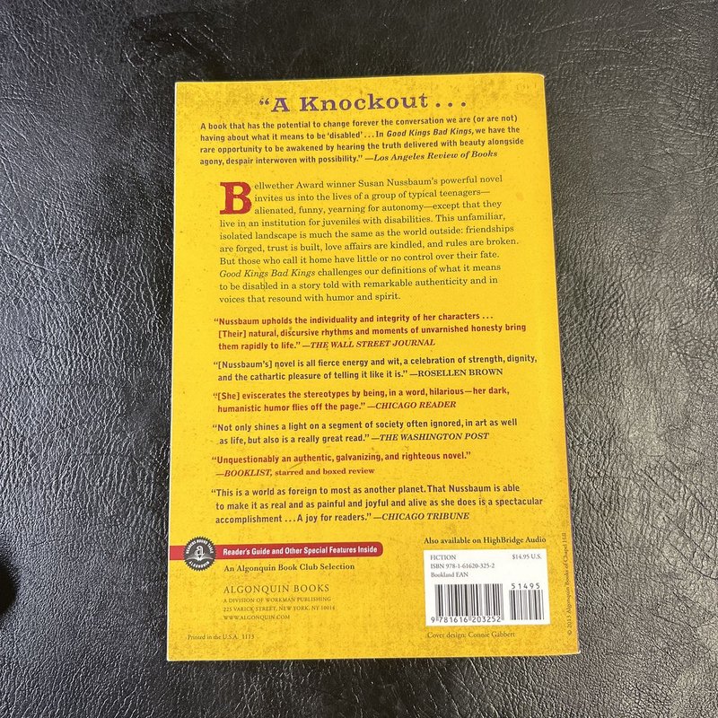 Good Kings Bad Kings by Susan Nussbaum
