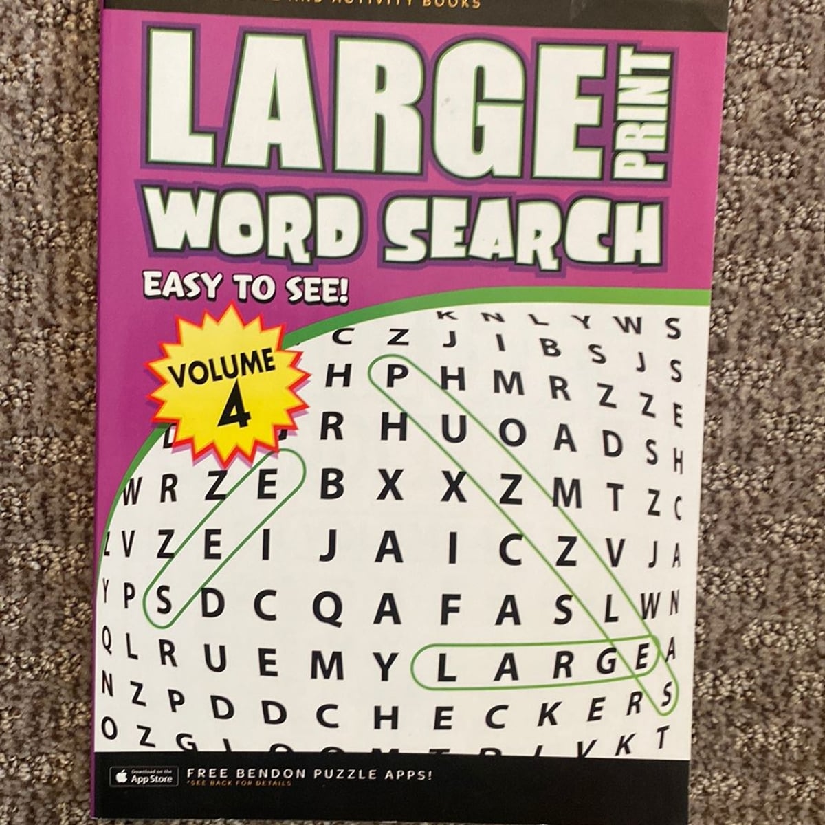 Large Print Word Search by Bendon Publishers , Paperback | Pangobooks