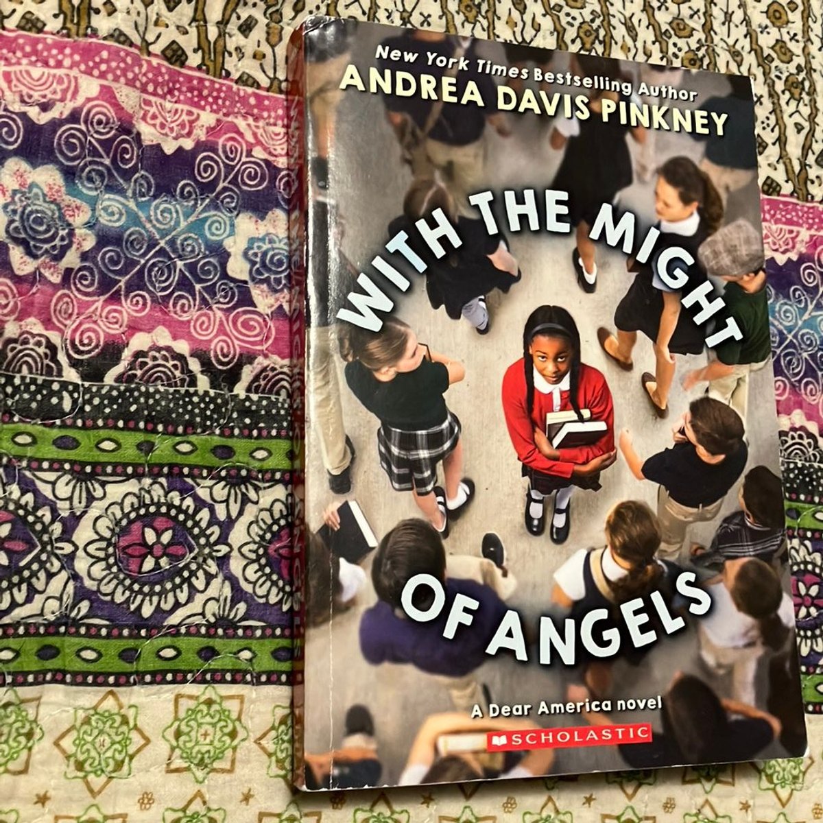 With the Might of Angels by Andrea Davis Pinkney