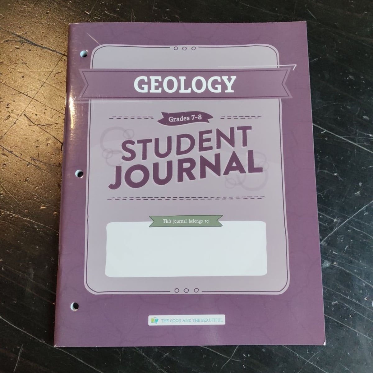 Geology Student Journal by The Good and the | PangoBooks