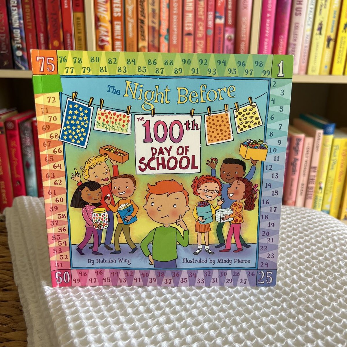 The Night Before the 100th Day of School by Natasha Wing
