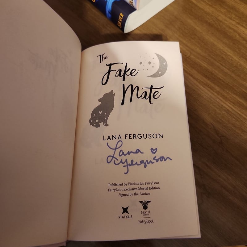 The Fake Mate by Lana Ferguson, Hardcover | Pangobooks