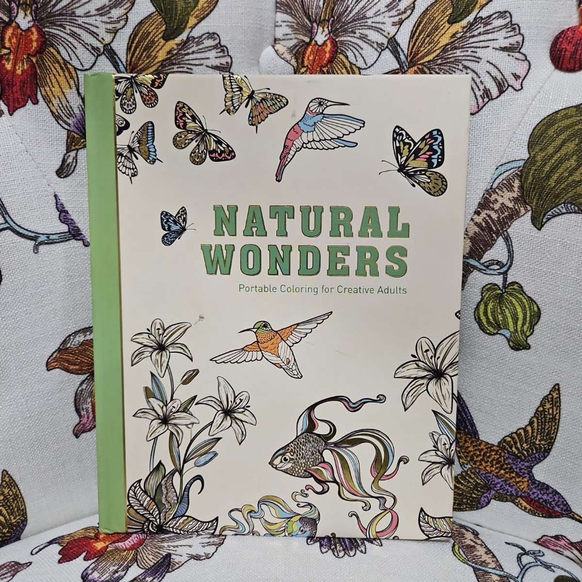 Natural Wonders by Adult Coloring Books