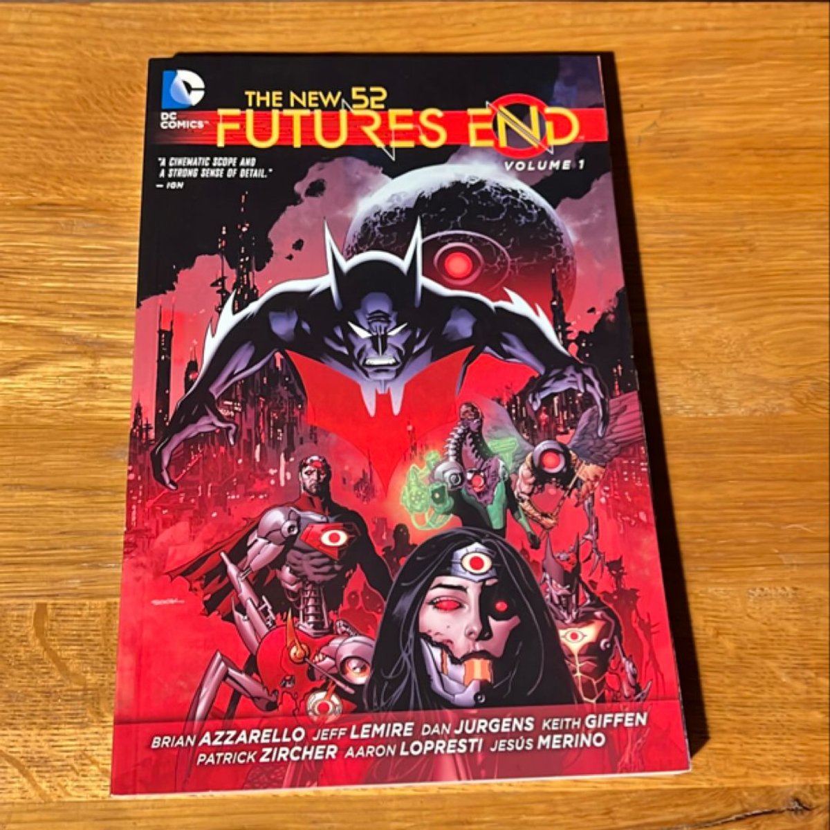 The New 52: Futures End Vol. 1 by Jeff Lemire, Brian Azzarello