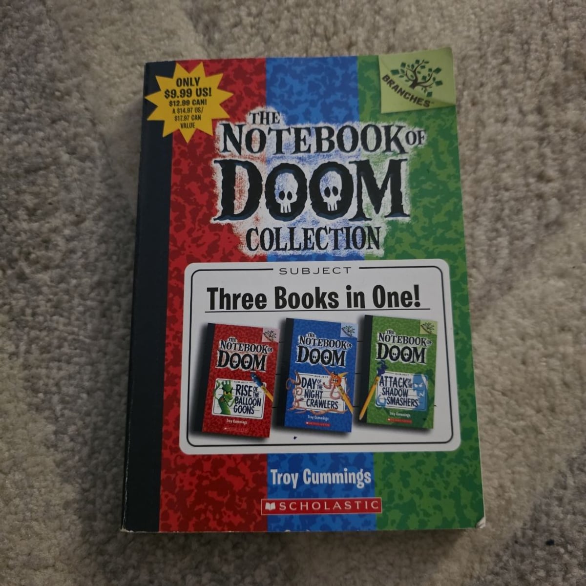 The Notebook of Doom Collection by Troy Cummings