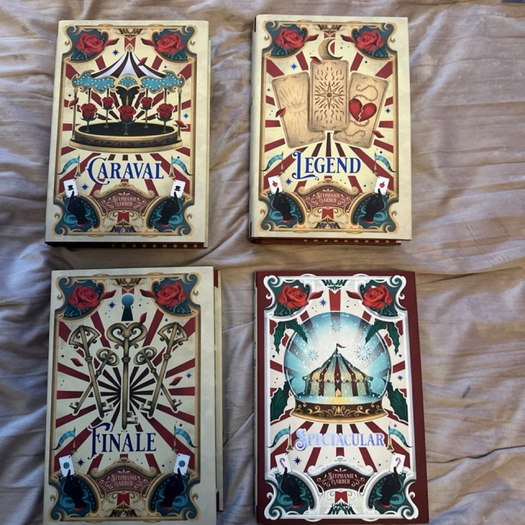 Caraval series Loonari Pendragon editions by Stephanie Garber ...