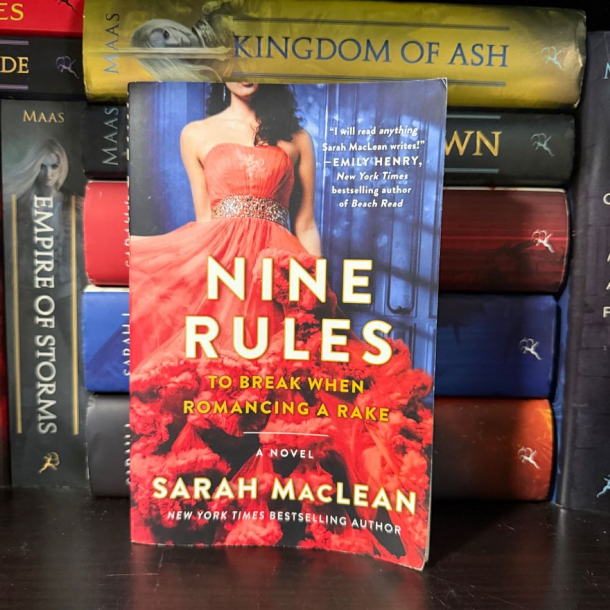 Nine Rules to Break When Romancing a Rake by Sarah MacLean