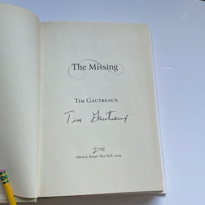 The Missing by Tim Gautreaux, Hardcover | Pangobooks