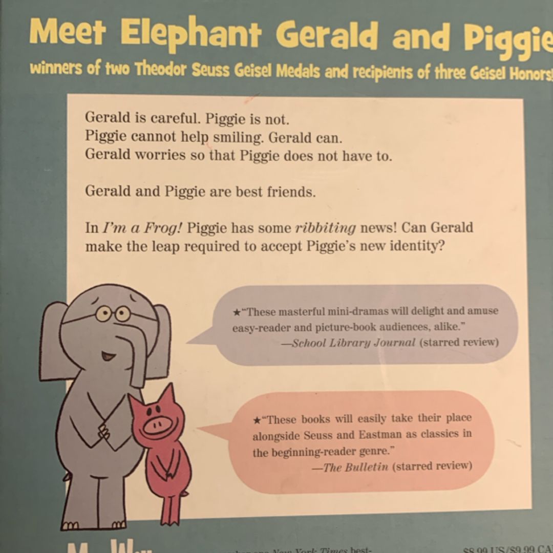 I'm a Frog! (an Elephant and Piggie Book) by Mo Willems