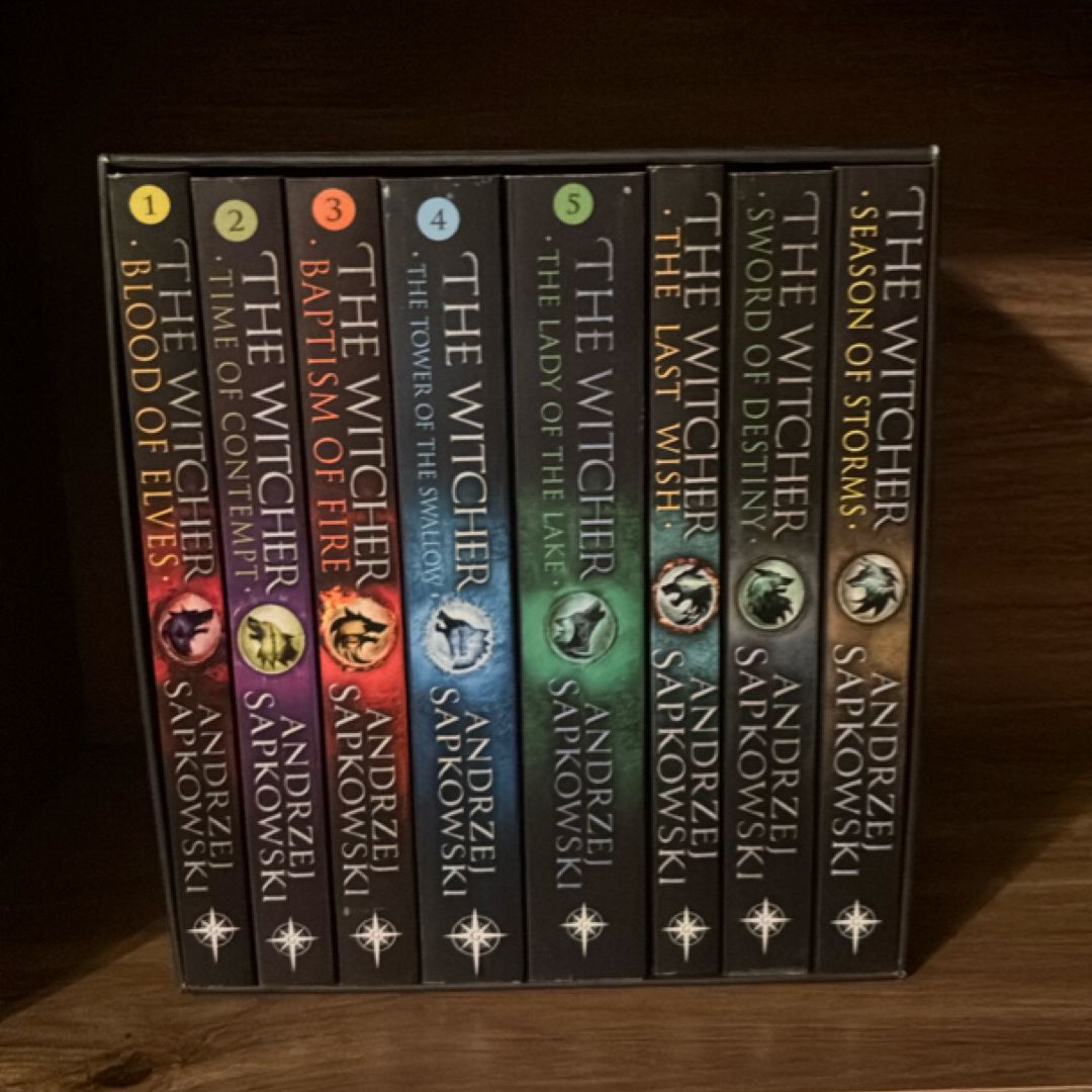 The Witcher Boxed Set by Andrzej Sapkowski, Danusia Stok, David French