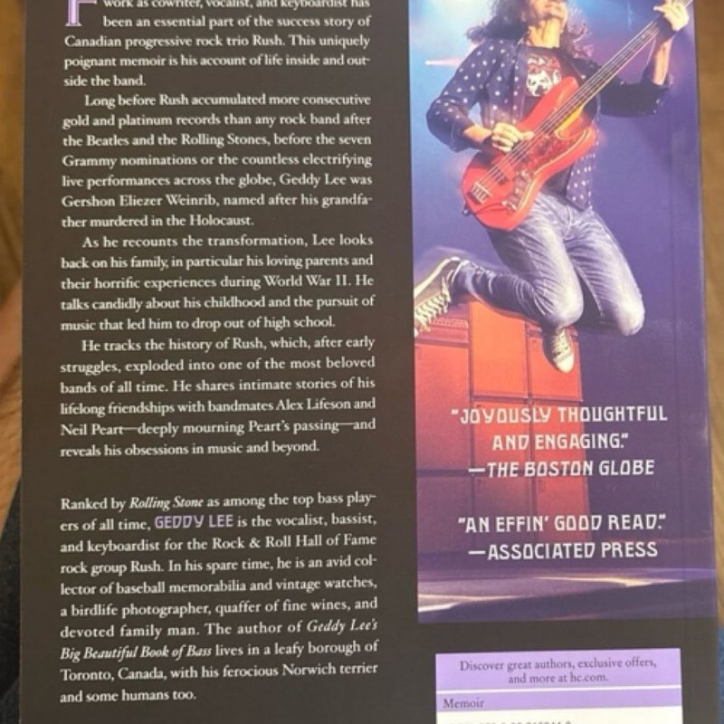 My Effin’ Life by Geddy Lee, Paperback | Pangobooks
