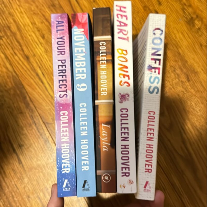 Colleen Hoover set 5 books by Colleen Hoover, Paperback | Pangobooks