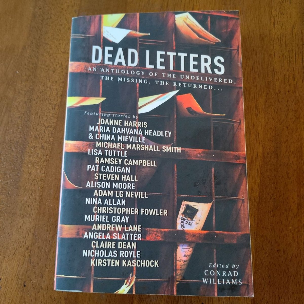Dead Letters: an Anthology by China Mieville, Conrad Williams, Nicholas ...