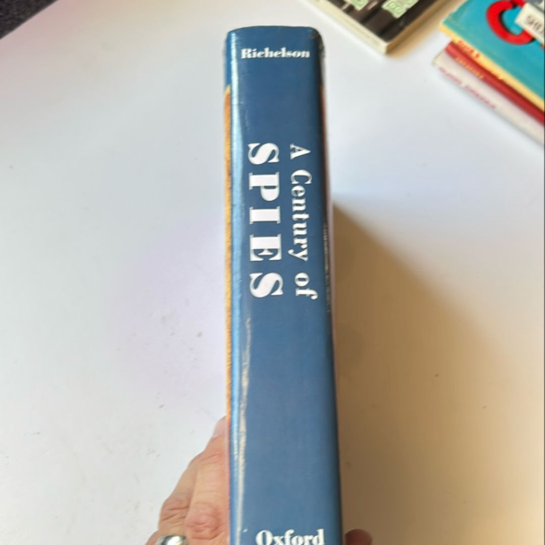 A Century of Spies by Jeffery T. Richelson