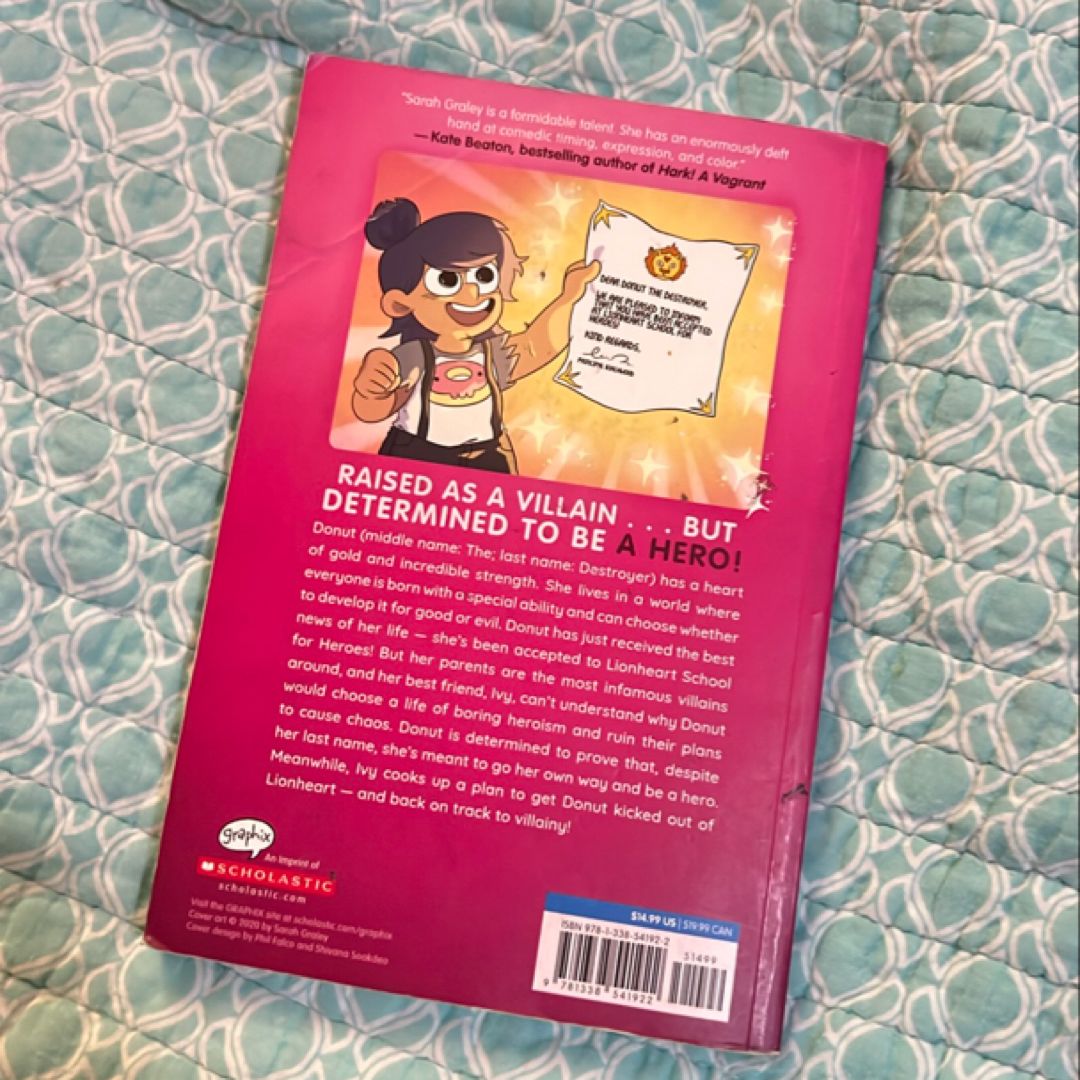 Donut the Destroyer: a Graphic Novel by Sarah Graley, Stef Purenins