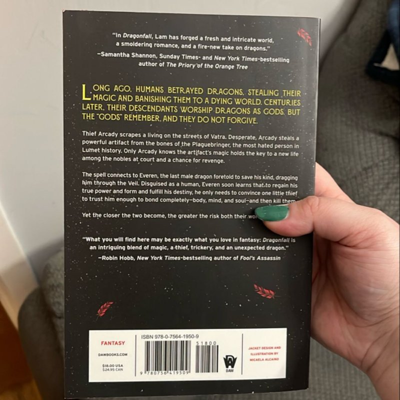 Dragonfall (Barnes & Noble Exclusive Edition) by L. R. Lam, Paperback ...
