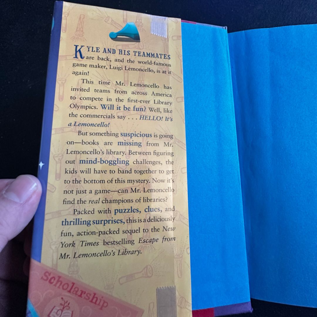 Mr. Lemoncello's Library Olympics by Chris Grabenstein