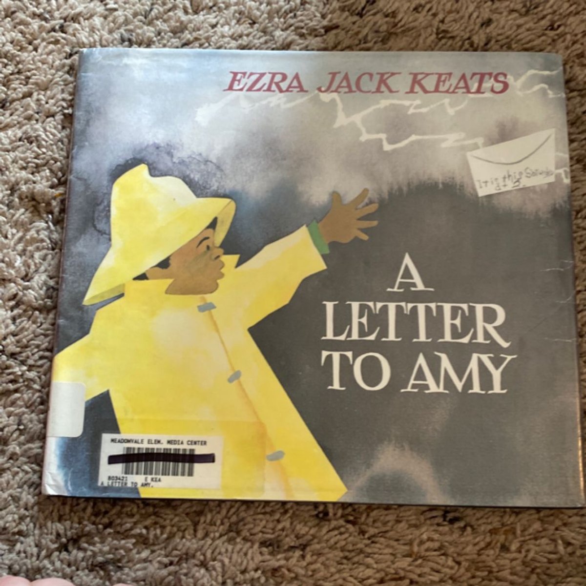 A Letter to Amy by Ezra Jack Keats