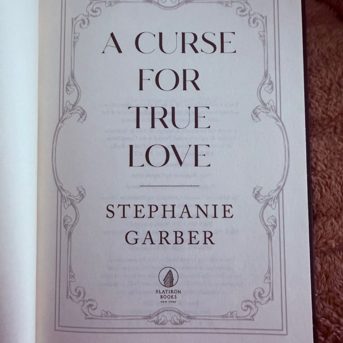 A Curse for True Love by Stephanie Garber, Hardcover | Pangobooks