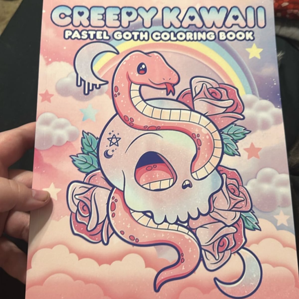 Creepy Kawaii Pastel Goth Coloring Book by Ashleigh Roberson, Sharon ...