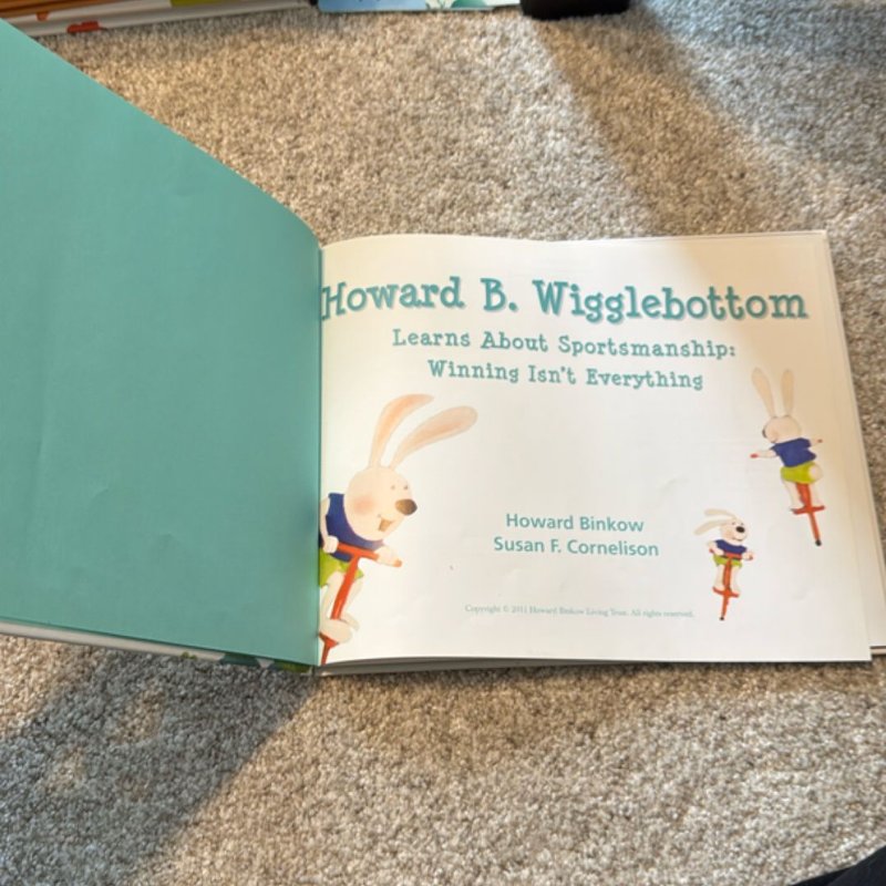 Howard B. Wigglebottom Learns about Sportsmanship by Reverend Ana ...