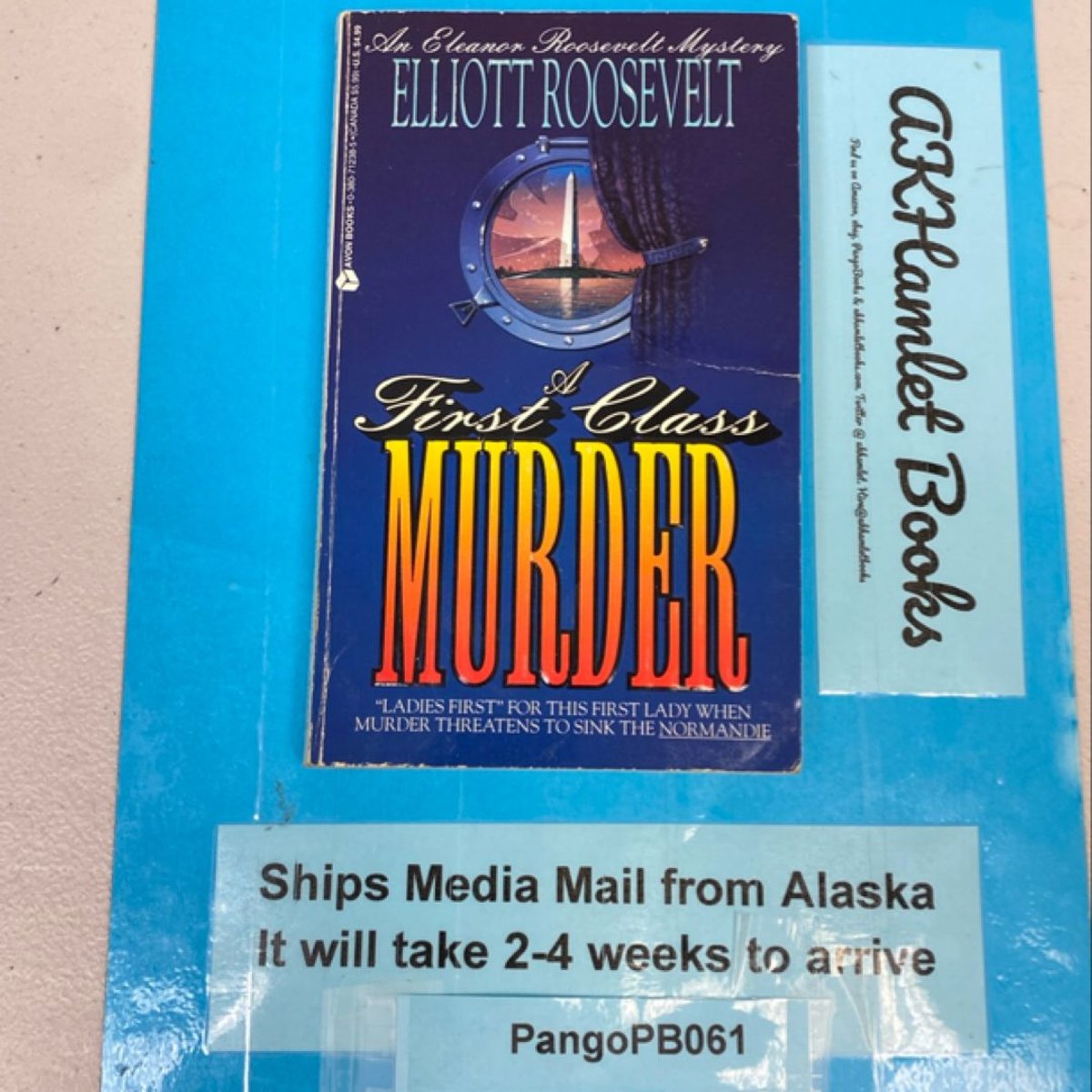 A First Class Murder by Elliott Roosevelt