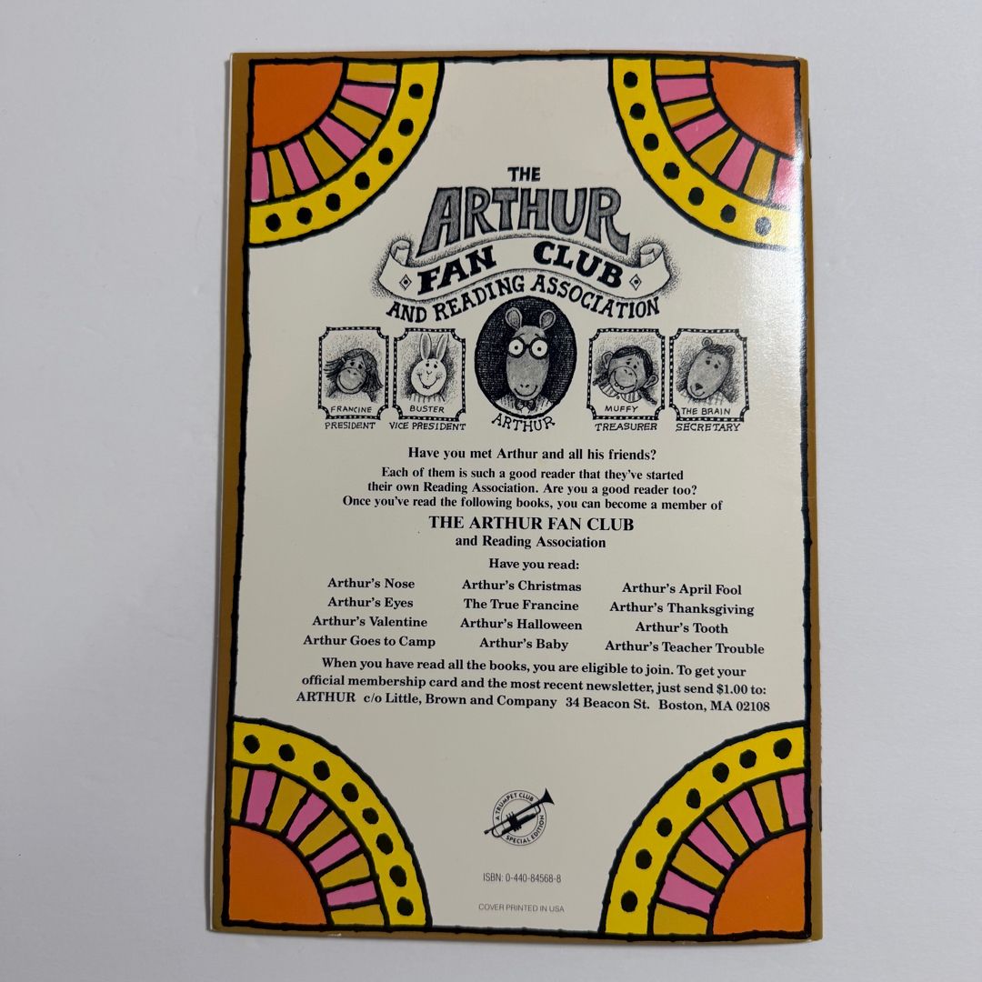 Arthur's Nose by Marc Tolon Brown