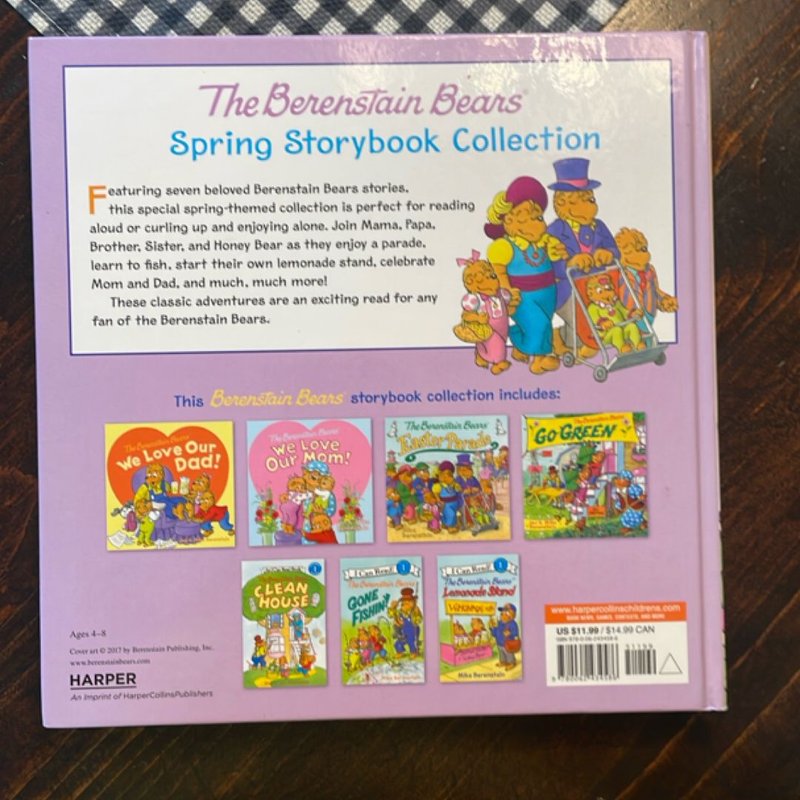 The Berenstain Bears Spring Storybook Collection by Jan & Mike Berenstain