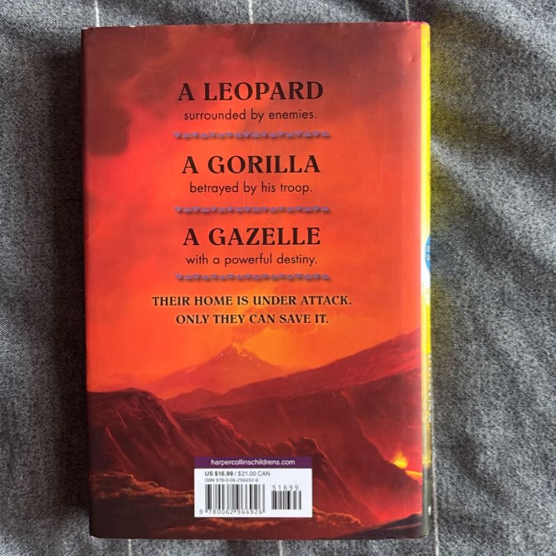 Bravelands: Curse of the Sandtongue #3: Blood on the Plains by Erin Hunter