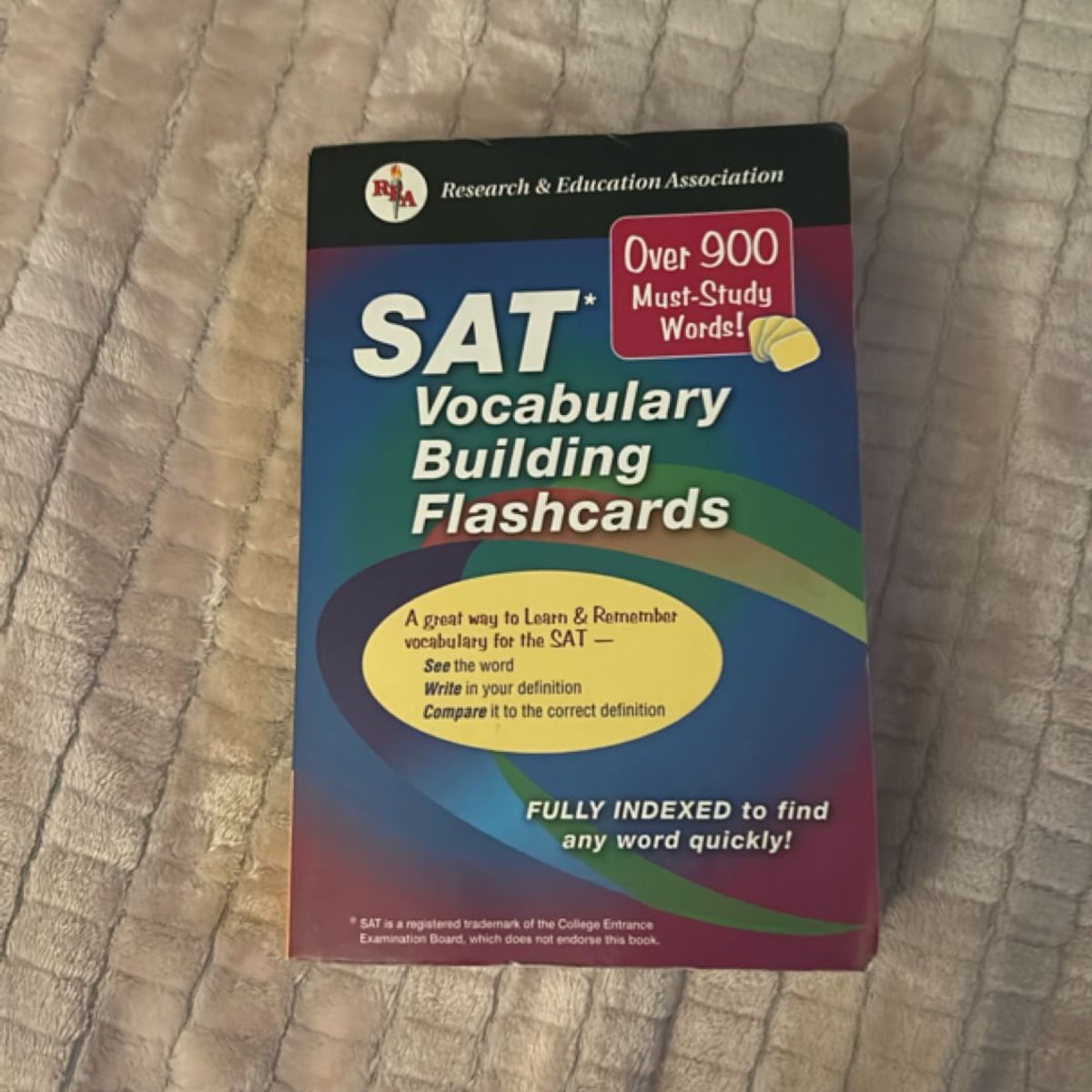 SAT® Vocabulary Building Flashcards by Research and Education ...