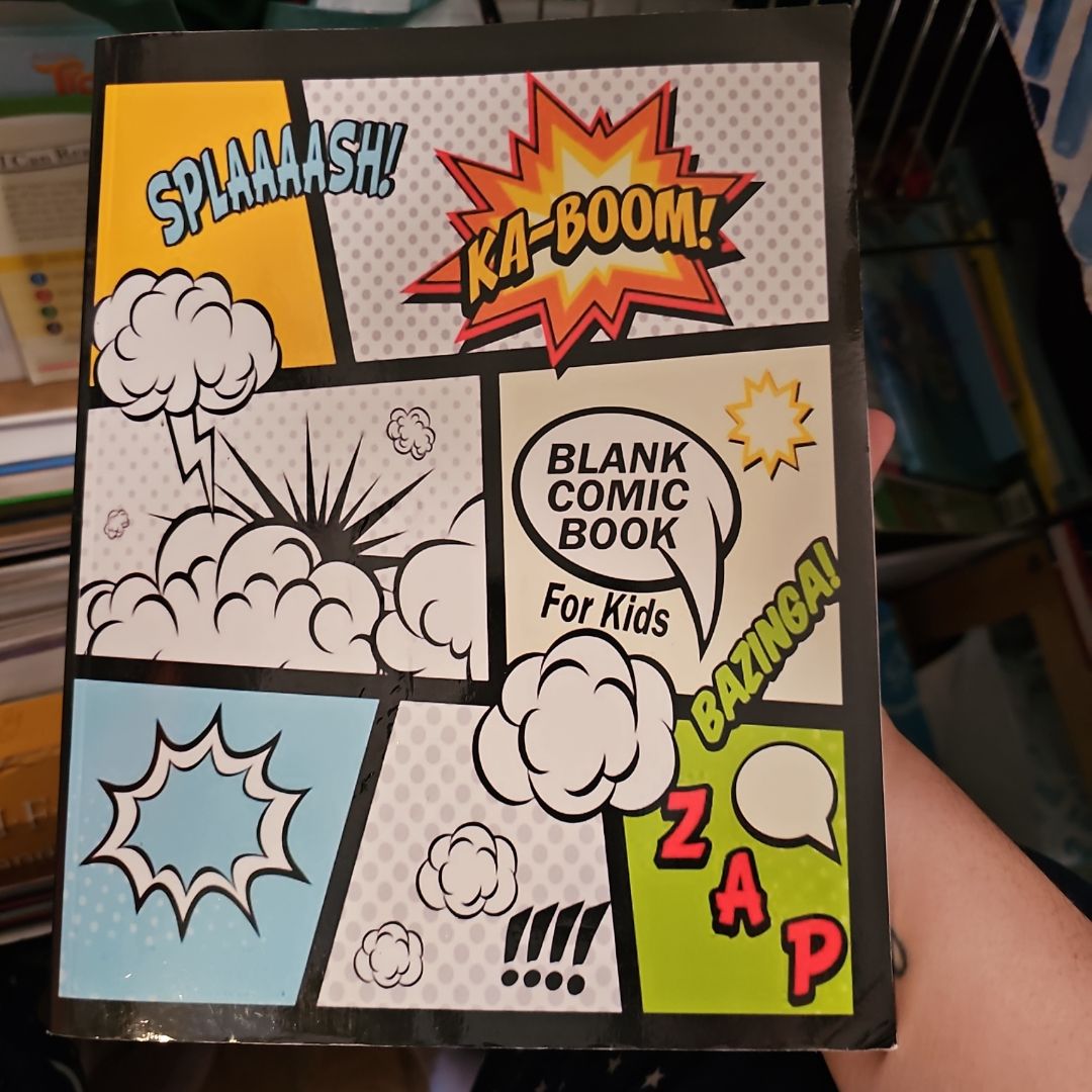 Blank Comic Book for Kids : Create Your Own Comics with This Comic Book ...