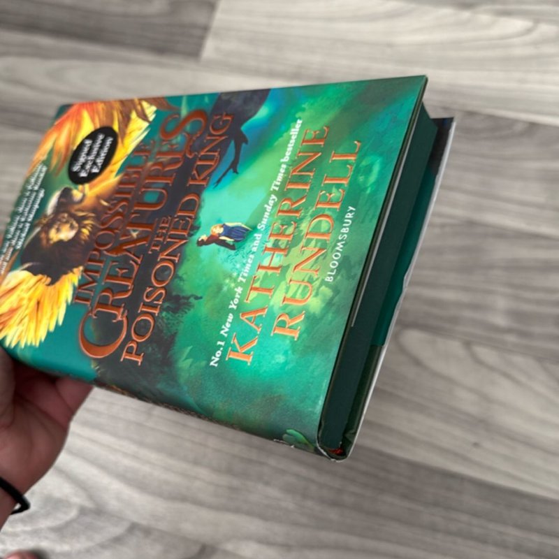 Impossible Creatures: The Poisoned King (Waterstones signed edition ...