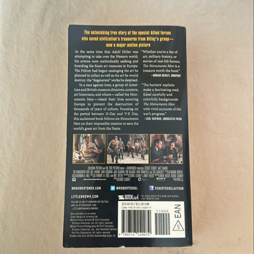 The Monuments Men by Robert M. Edsel, Bret Witter