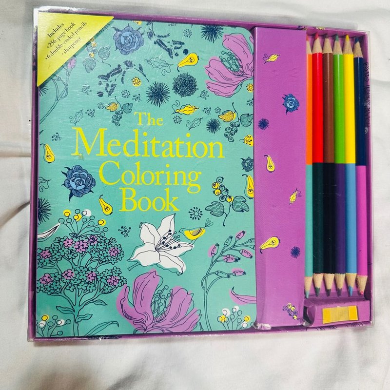 The Mindfulness Coloring Book by Editors of Thunder Bay Press